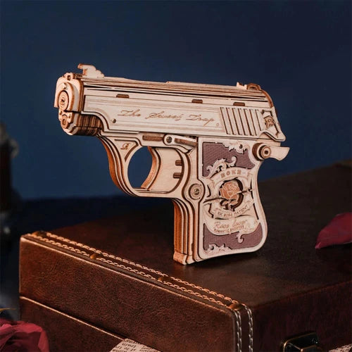 Robotime ROKR DIY Justice Guard Corsac M60 Revolver – Gametraders Seaford