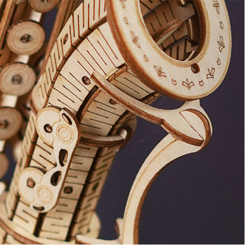 Robotime DIY Classical 3D Wooden Saxophone – Gametraders Seaford