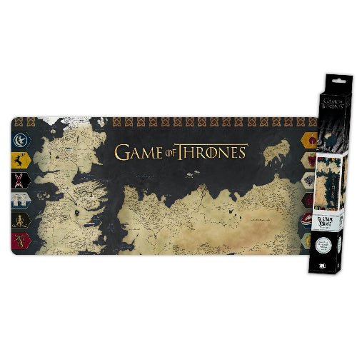 Gaming Desk Mat XL Game of Thrones Westeros Map – Gametraders Seaford