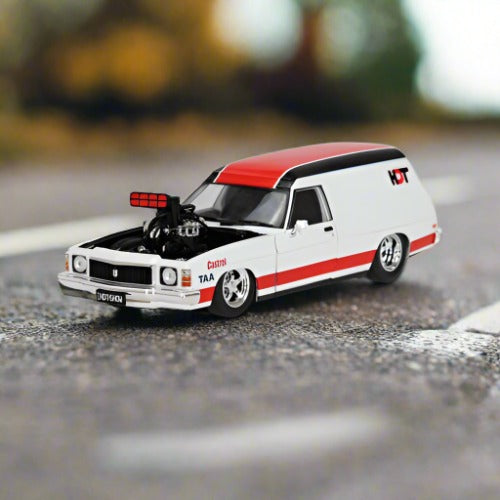 DDA Holden HJ HDT Custom Panelvan Drag Version White 1:24 Scale Diecast ...