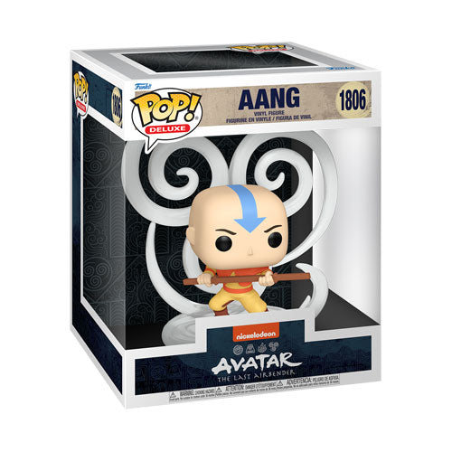 Avatar The Last Airbender Element Showcase Aang Airbending Pop! Deluxe ...