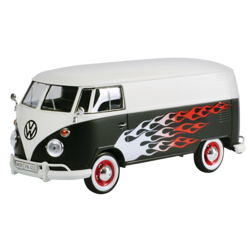 Motormax VW Volkswagen Collection Type 2 Delivery Van Hot Rod 2-Tone 1 ...