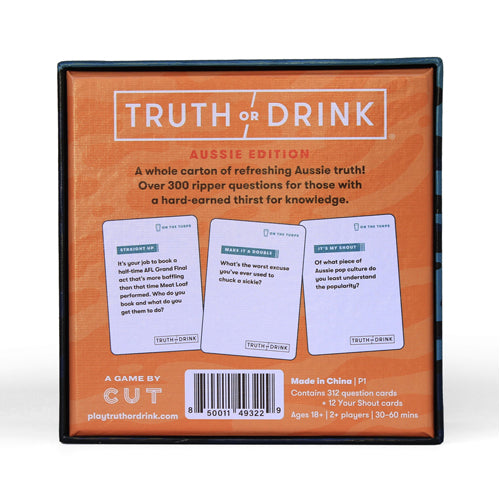 Truth or Drink On The Turps Aussie Edition – Gametraders Seaford